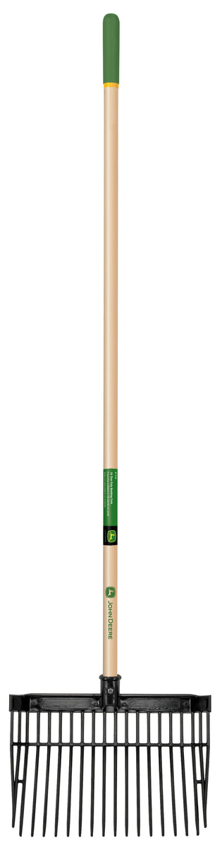 John Deere Polyhead Stable Rake – Pet Horse & Farm