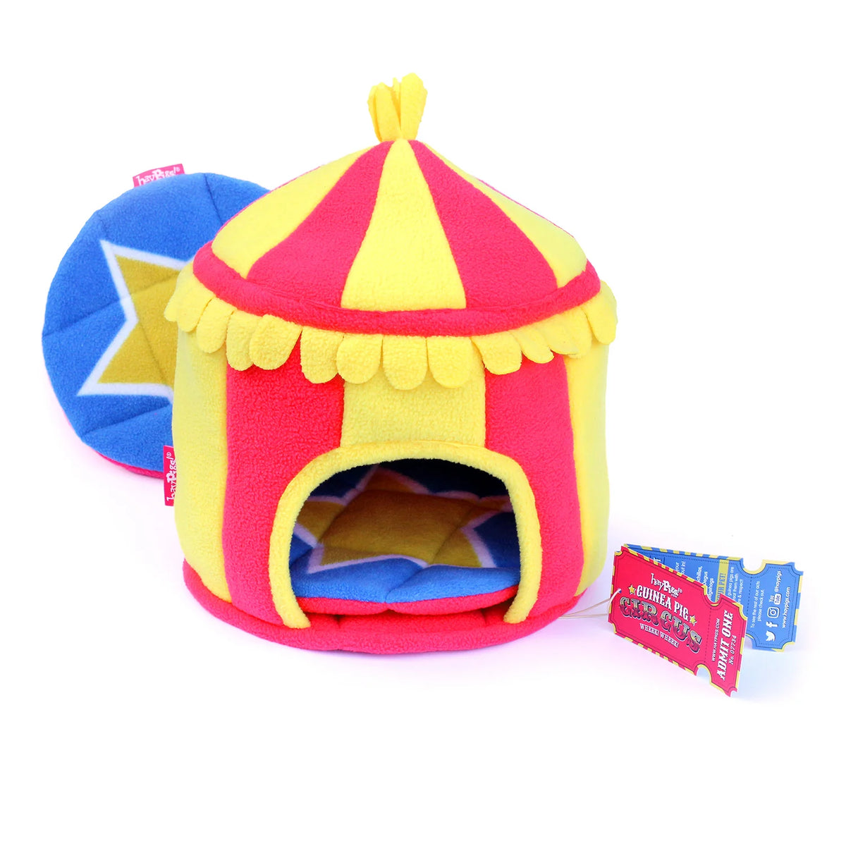 HayPigs Circus Hidey Hut – Pet Horse & Farm