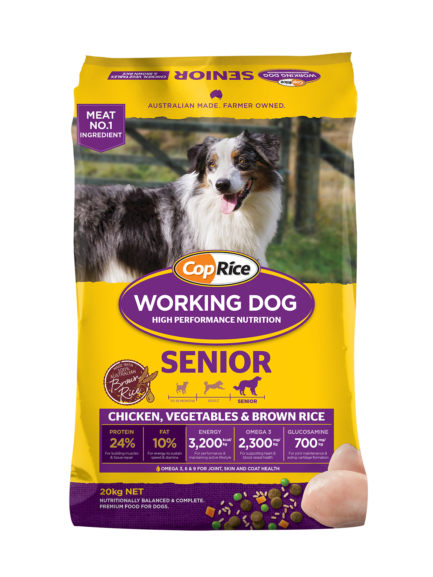 CopRice Working Senior Dog Food 20kg – Pet Horse & Farm