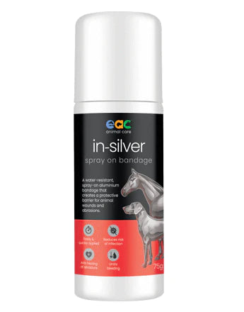 In-silver Spray On Bandage - for Horses, Cattle, Dogs & Other Pets & A ...